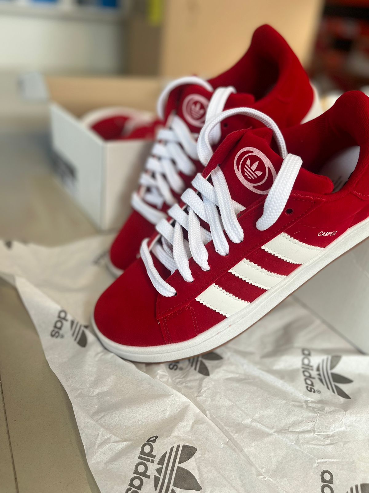 Adidas campus ROJO :: Montevideo Shoes