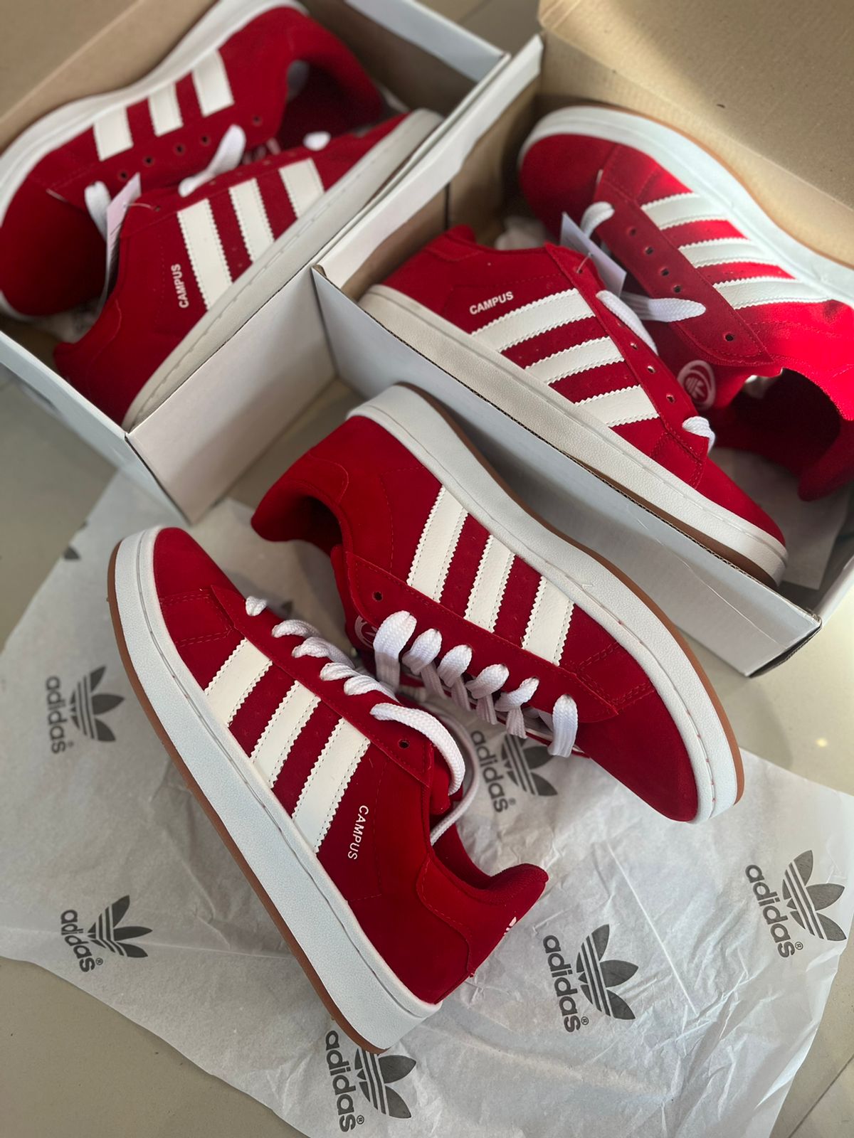 Adidas campus ROJO :: Montevideo Shoes